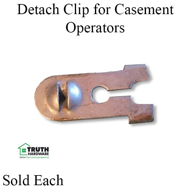Detach Clip for Truth Casement Operators