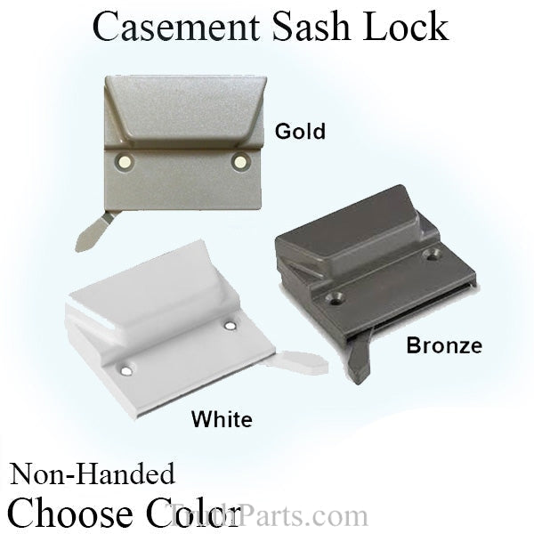 Non-Handed Casement Sash Lock - Choose color